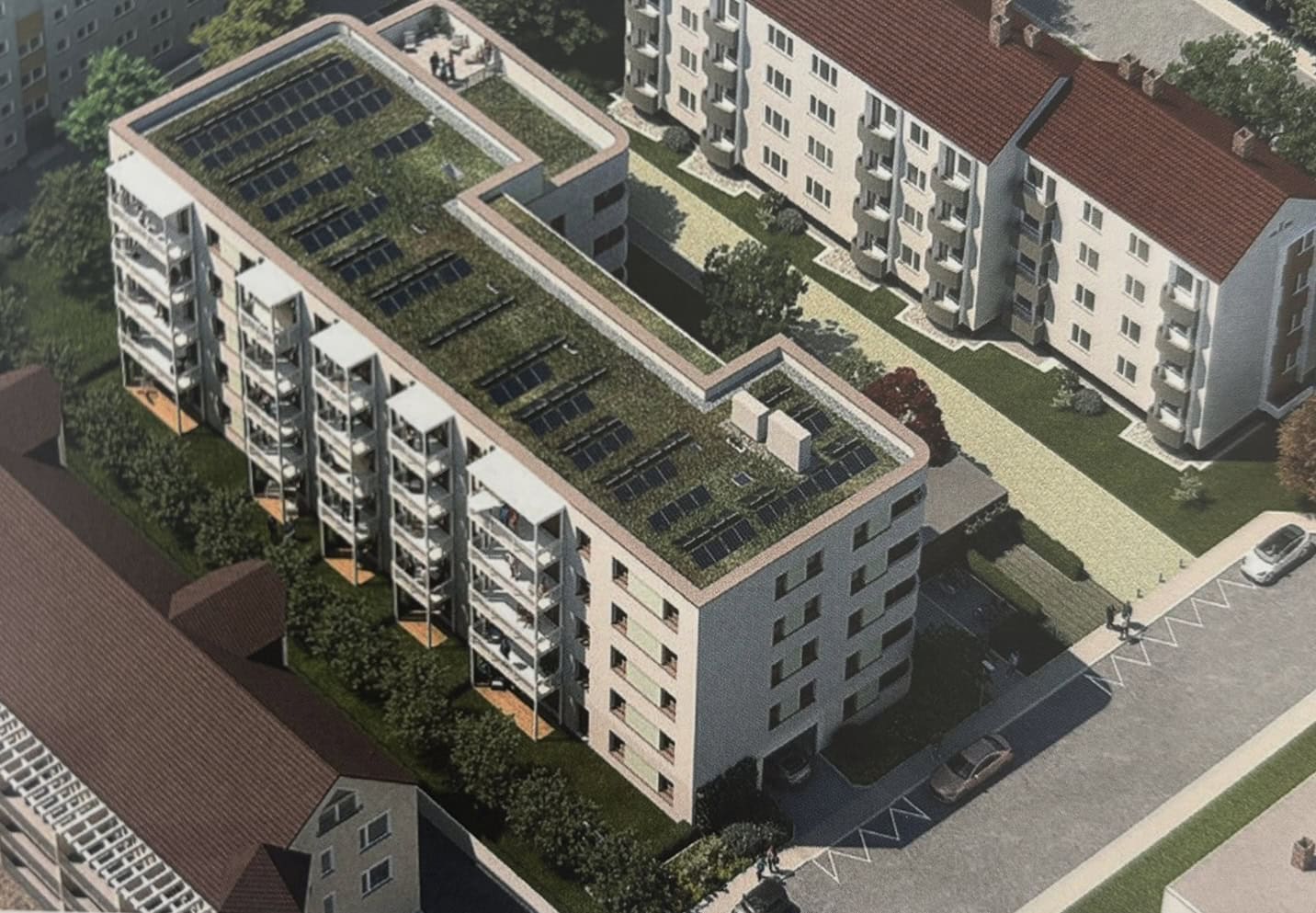 BV MFH with 39 residential units and TG - Schmidt-Diehler